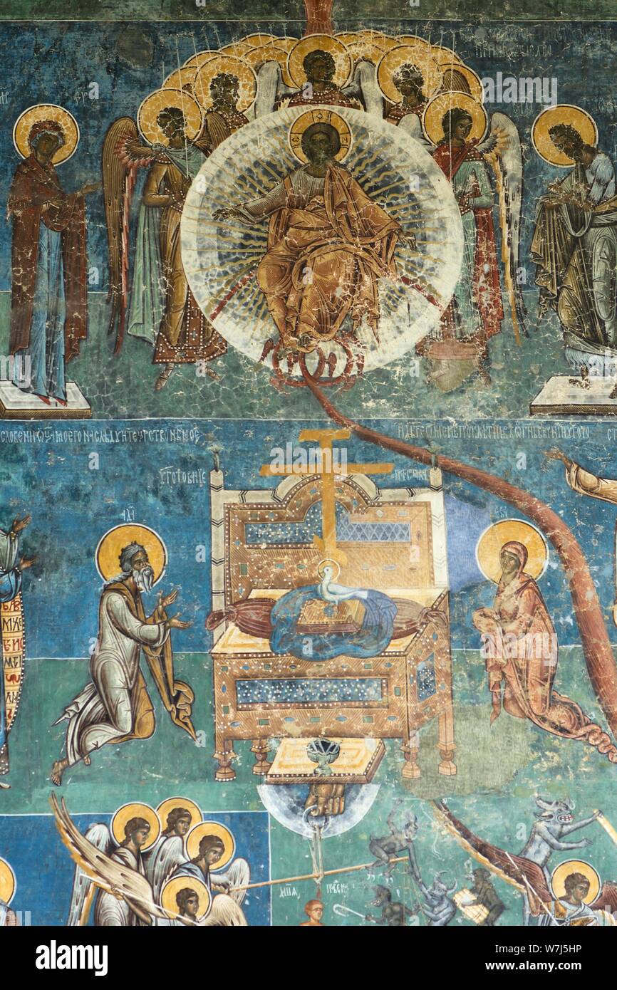 Fresco of the last judgement hi-res stock photography and images - Alamy