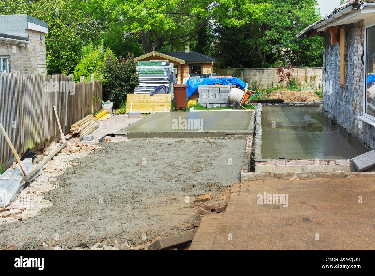 Residential renovation project Stock Photo - Alamy