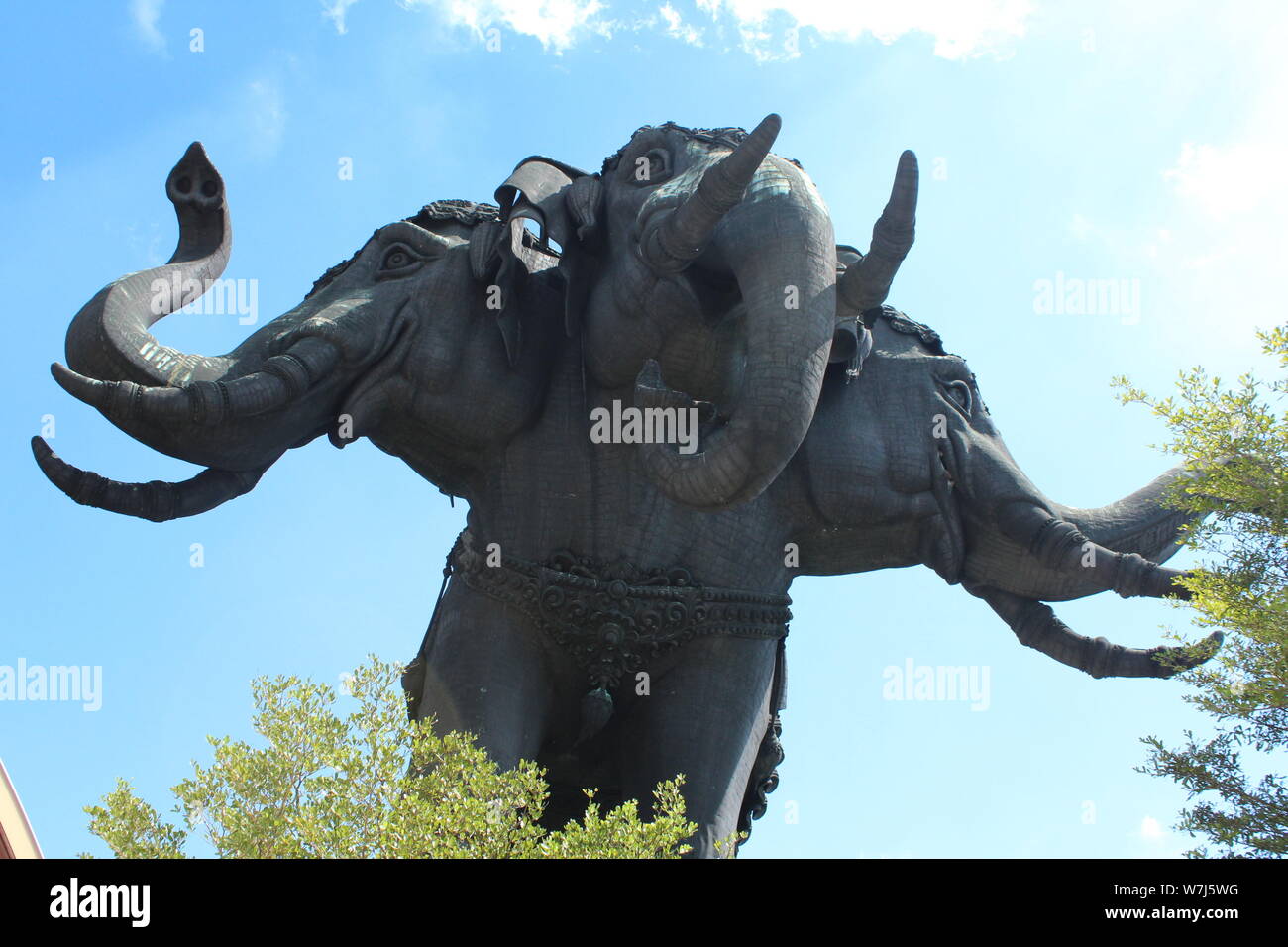the Erawan Museum, Bangkok Stock Photo - Alamy