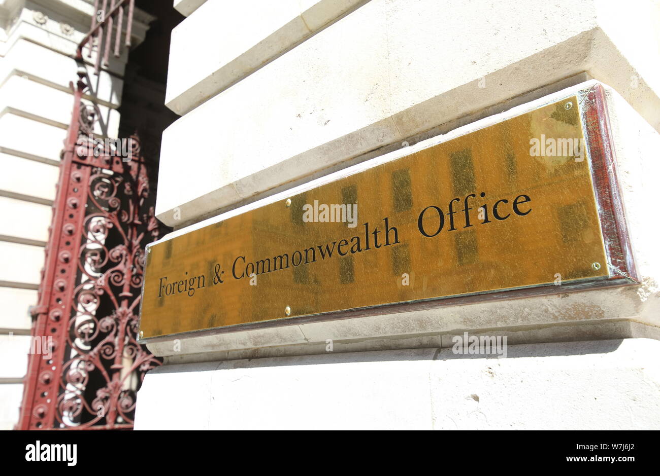 Foreign and Commonwealth office London UK Stock Photo - Alamy
