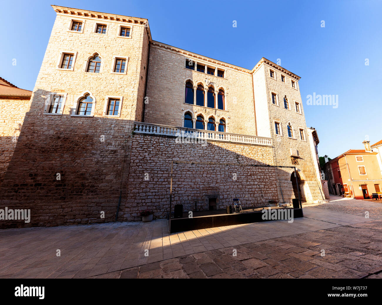 View ot the venetian palace called Soardo – Bembo Castle in Valle ...