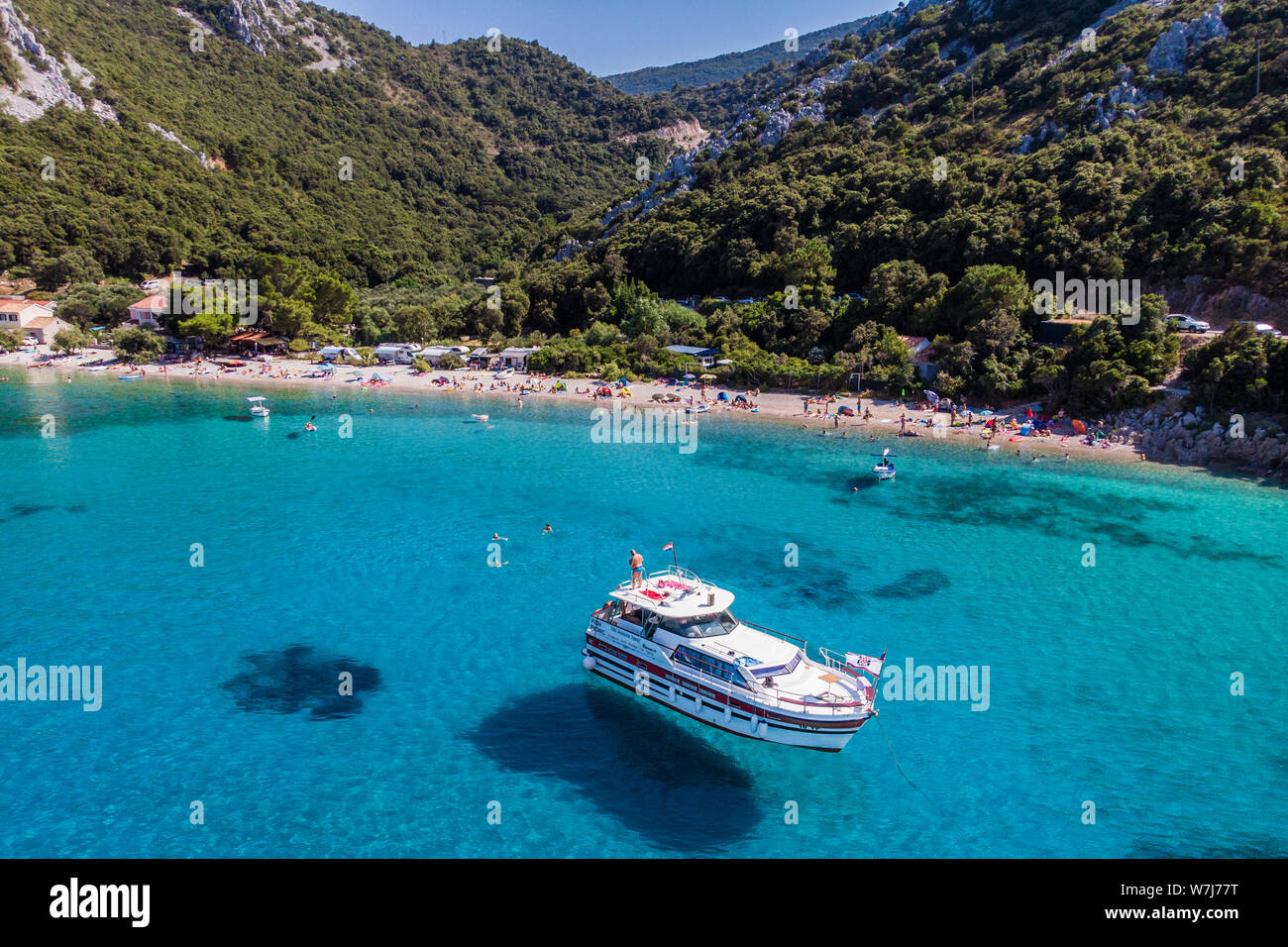 Divna beach at Peljesac peninsula in Croatia Stock Photo - Alamy