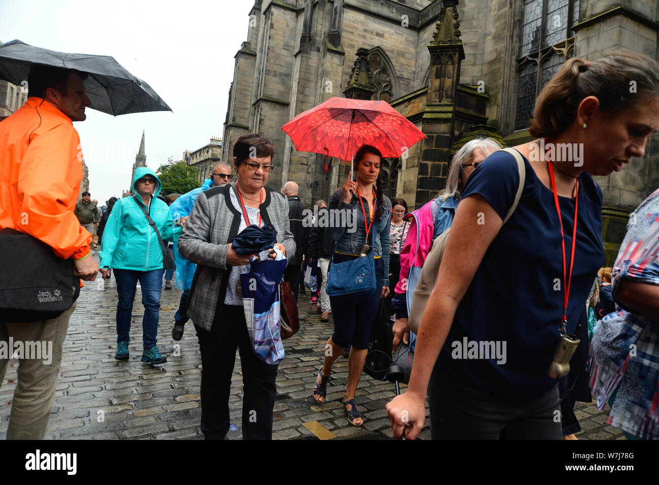 Edinburgh in the summer a popular place to visit in the uk Stock Photo ...