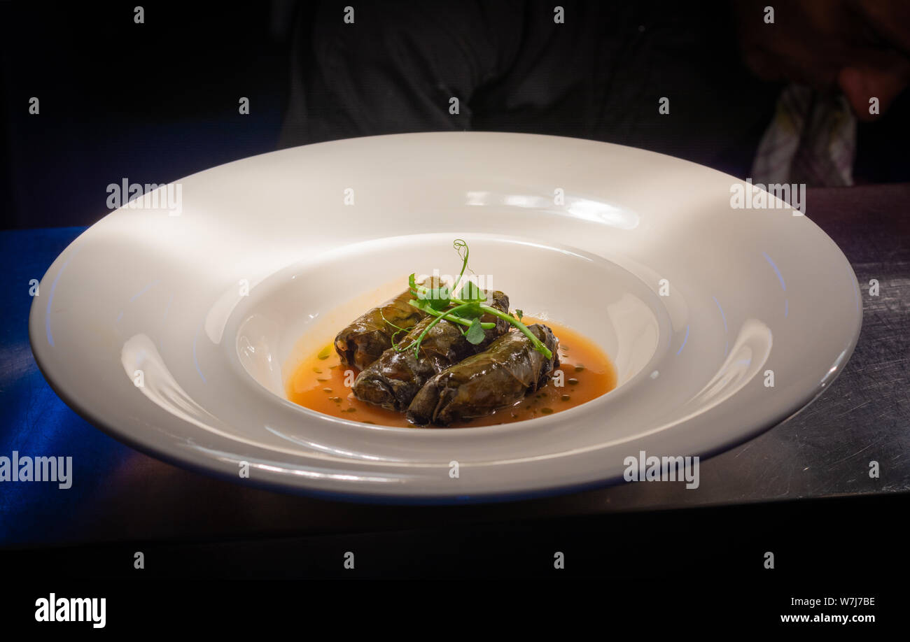 Fine dining starter hi-res stock photography and images - Alamy