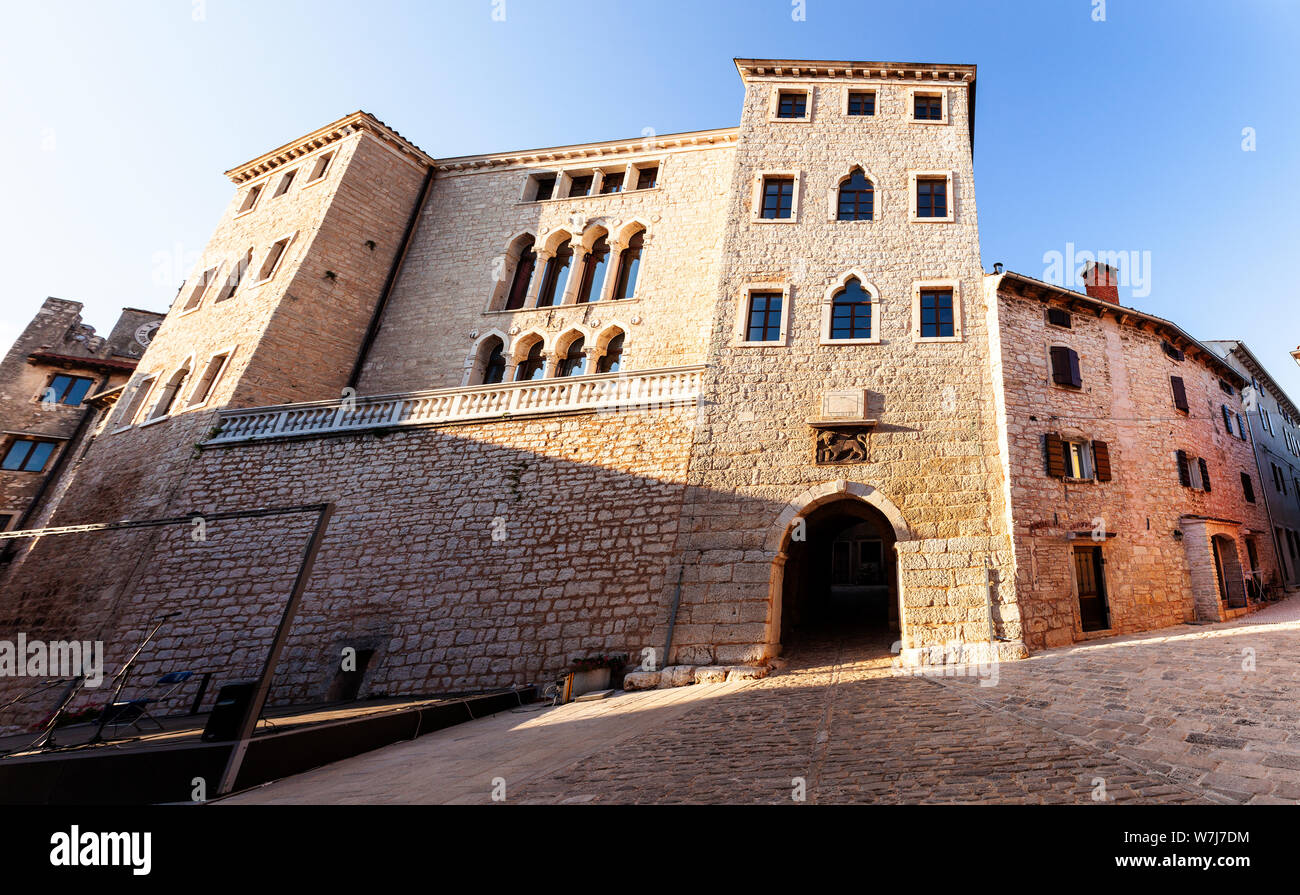 View ot the venetian palace called Soardo – Bembo Castle in Valle ...