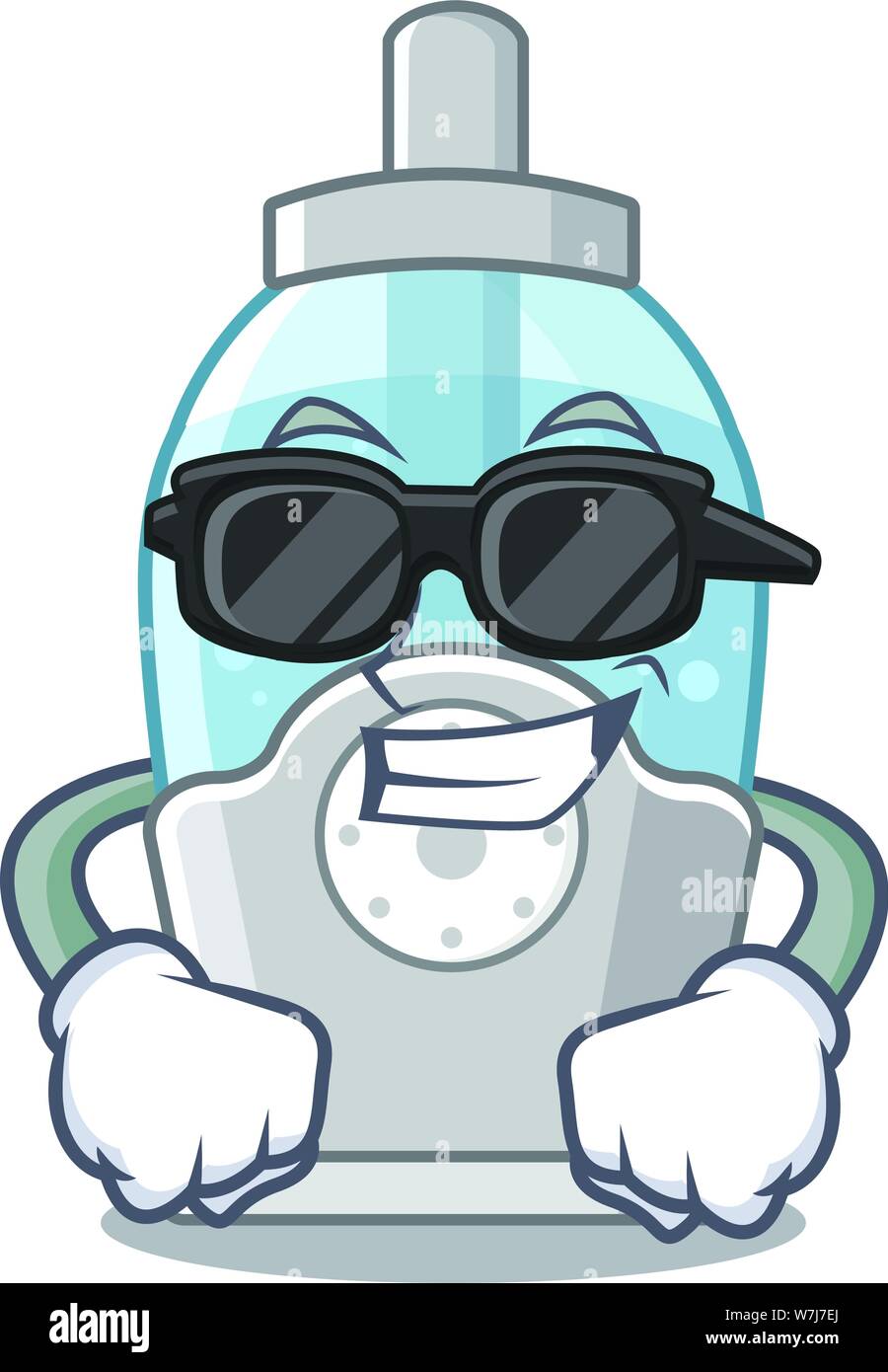 Super cool humidifier in the a cartoon bedroom Stock Vector Image & Art ...