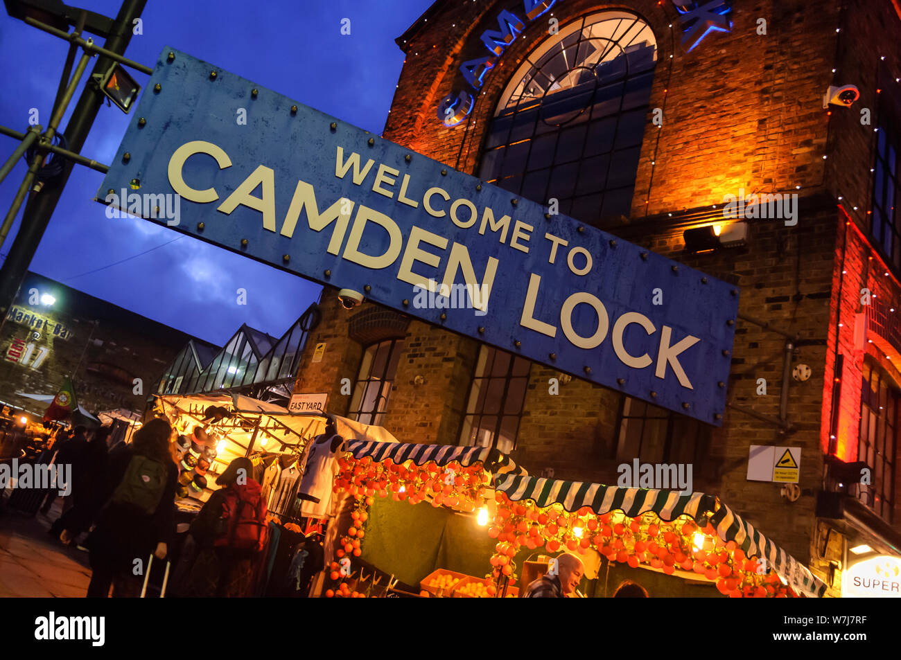 Entrance of camden lock market hi-res stock photography and images - Alamy