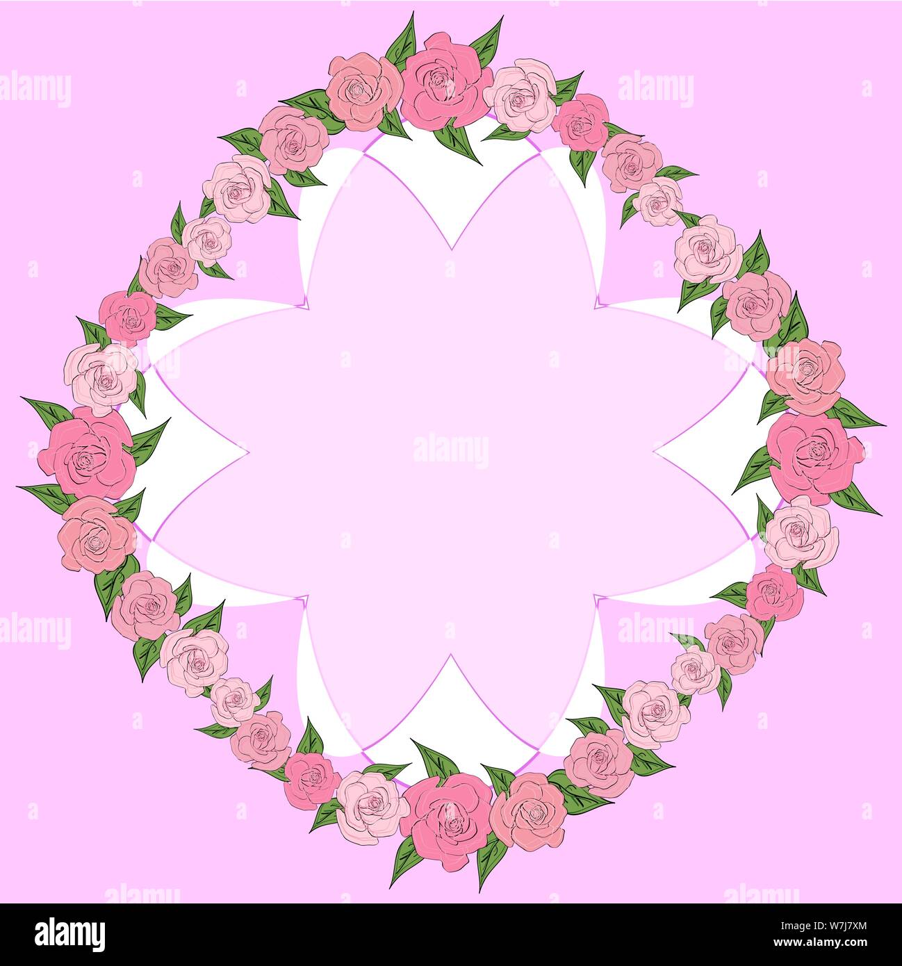 Concave leaves Stock Vector Images - Alamy