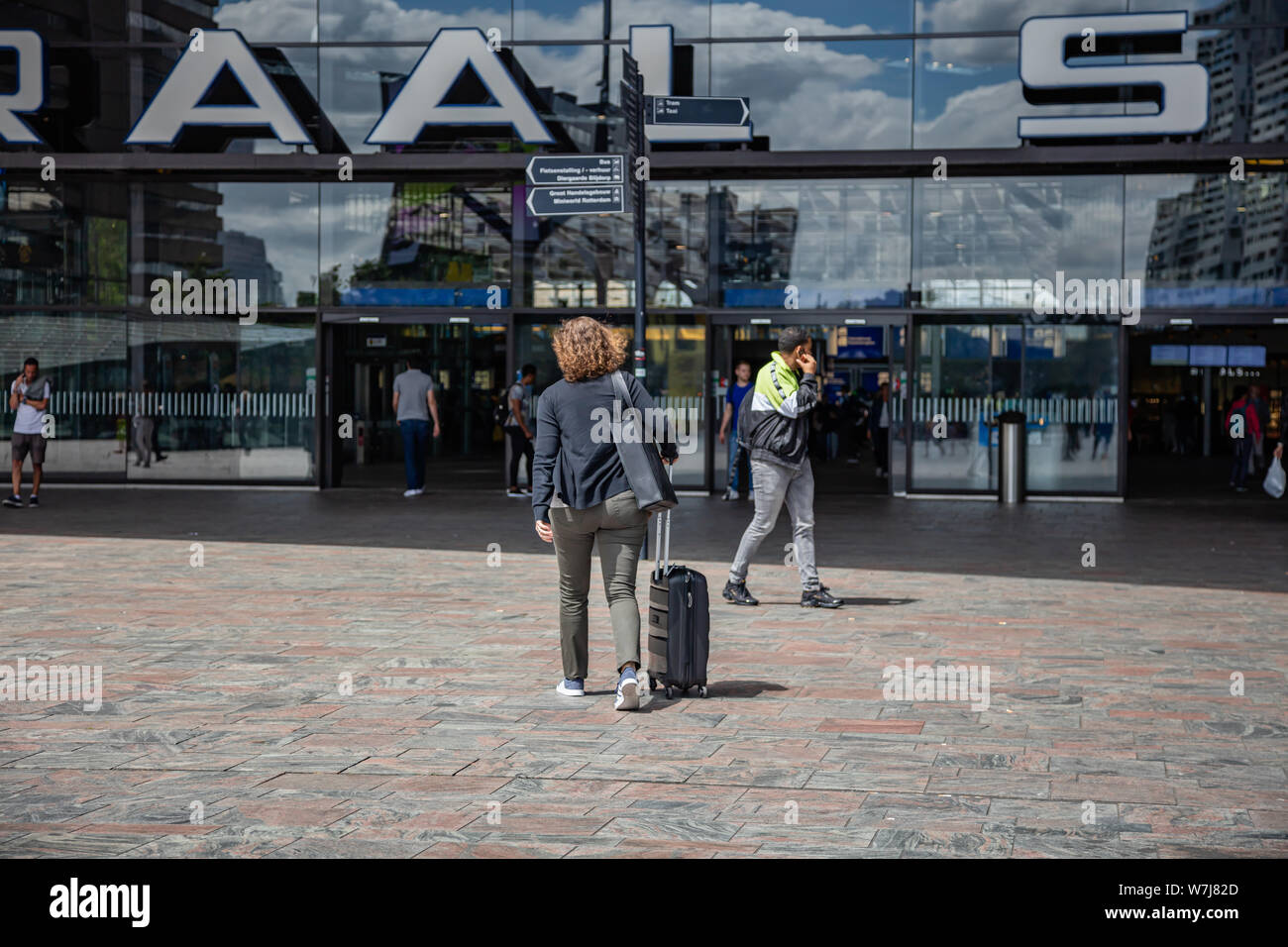 Business people entering building hi-res stock photography and images ...
