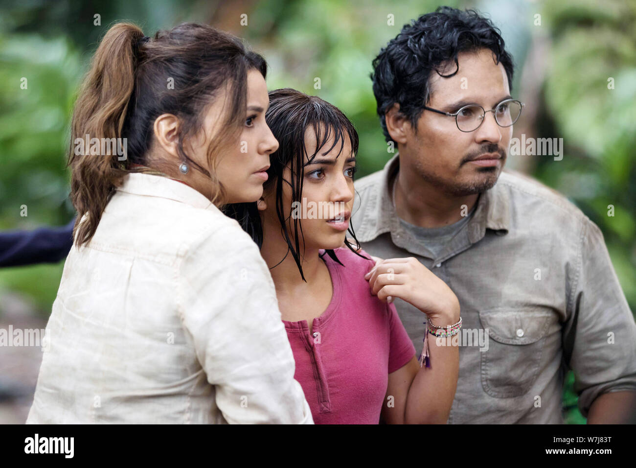 DORA AND THE LOST CITY OF GOLD, from left: Eva Longoria, Isabela Moner ...