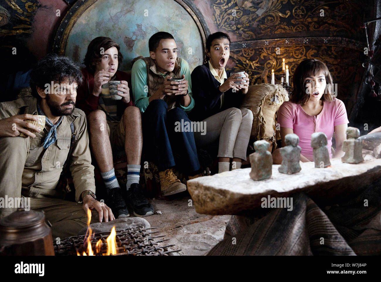 Dora And The Lost City Of Gold From Left Eugenio Derbez Nicholas