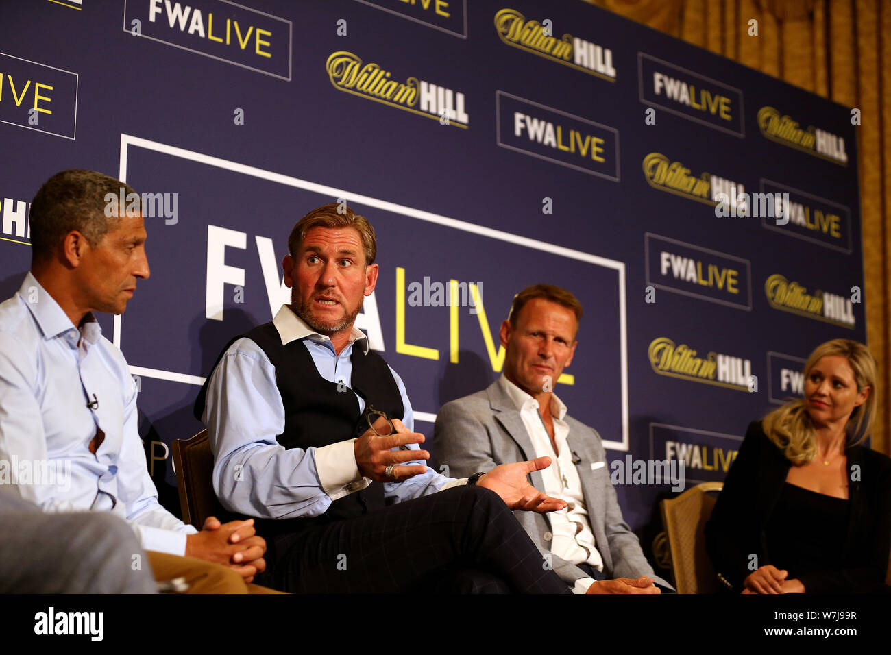 Chris Hughton- Former Brighton Manager, Simon Jordan- Former Crystal ...