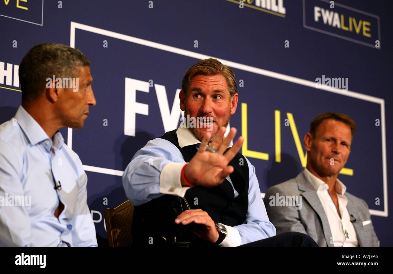 Chris Hughton- Former Brighton Manager, Simon Jordan- Former Crystal ...