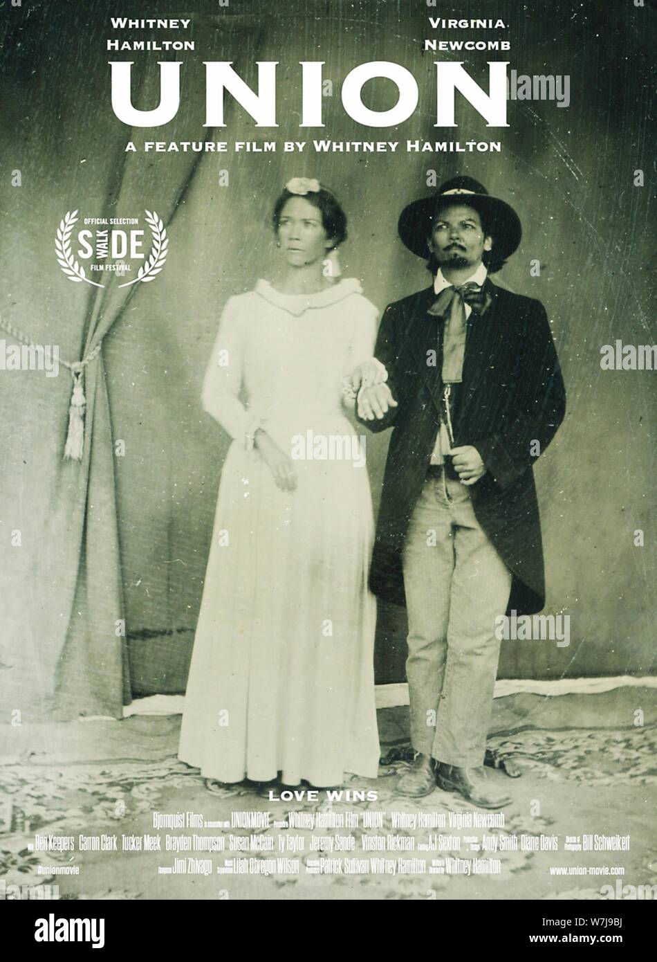 UNION, US poster, from left: Virginia Newcomb, Whitney Hamilton 2018 ...