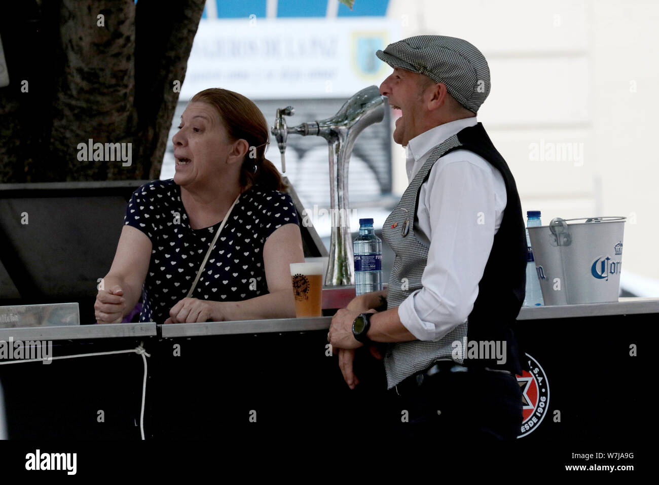 Madrid Spain; 08/06/2019.Summer parties Madrid, Spain begin with that ...