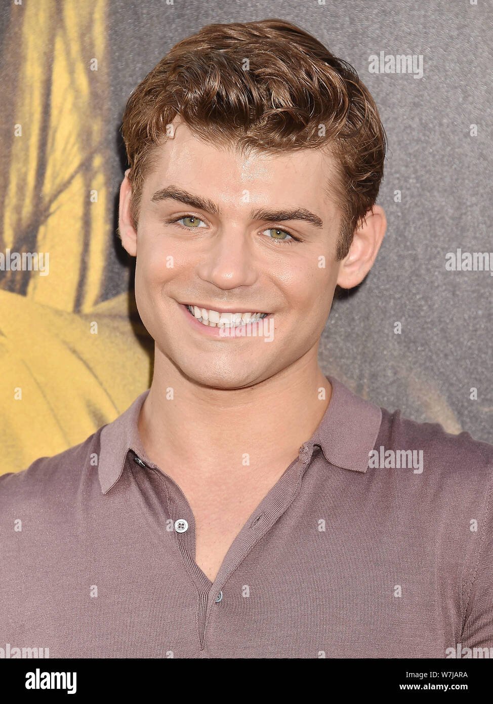 HOLLYWOOD, CA - AUGUST 05: Garrett Clayton arrives at the Premiere Of ...