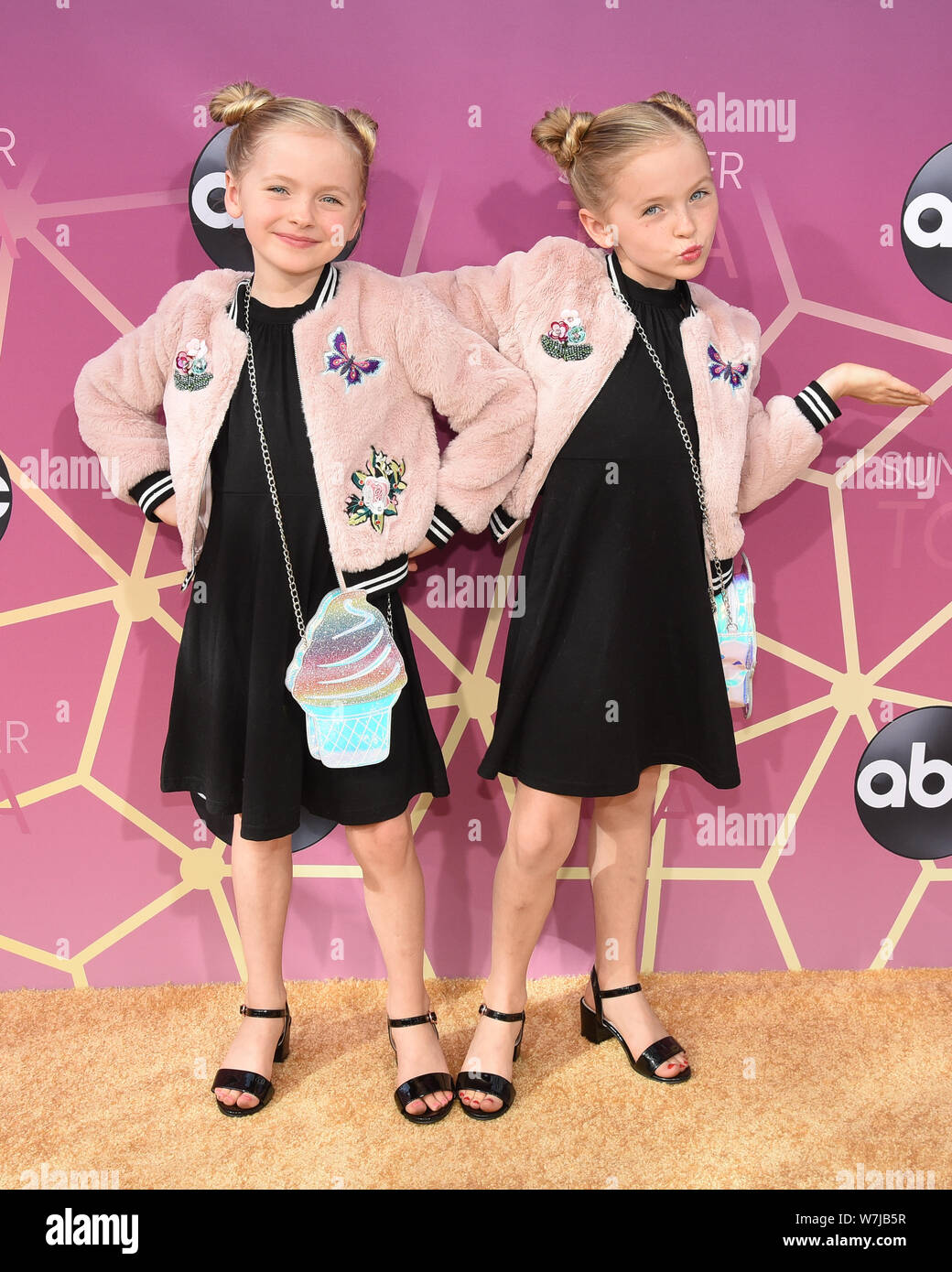 August 5, 2019, West Hollywood, California, USA: Allan and Ella Allan ...