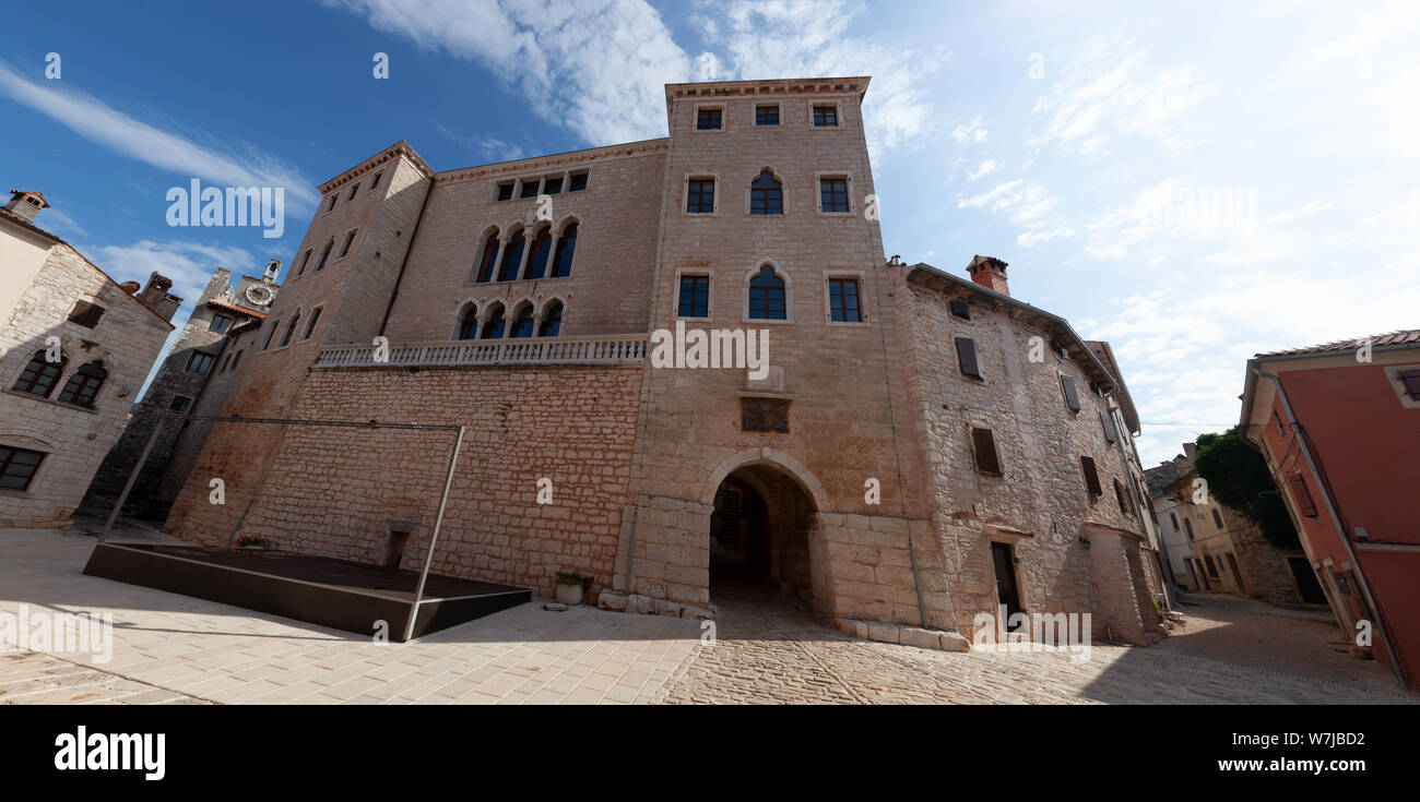 View ot the venetian palace called Soardo – Bembo Castle in Valle ...