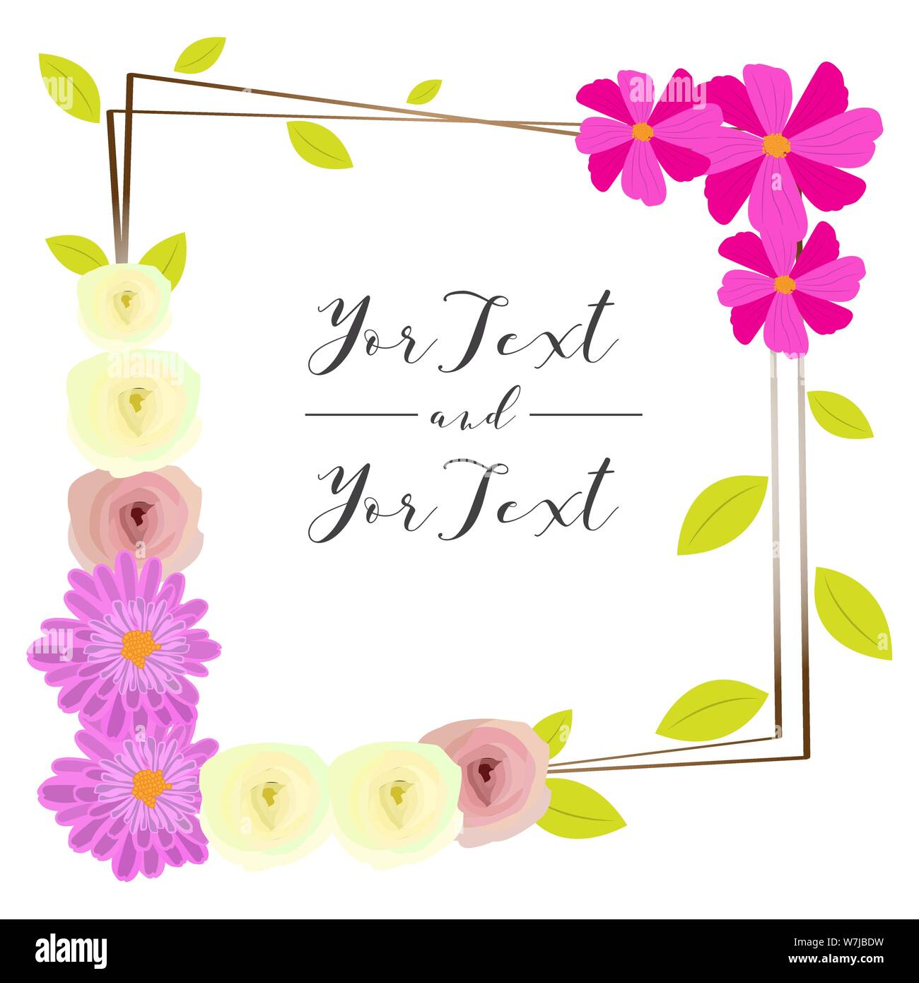 Isolated floral flame with text over a white background - Vector Stock ...