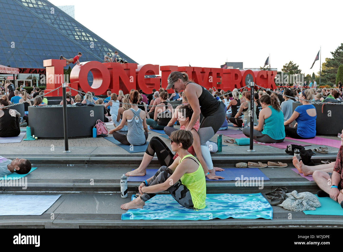 Cleveland yoga hi-res stock photography and images - Alamy