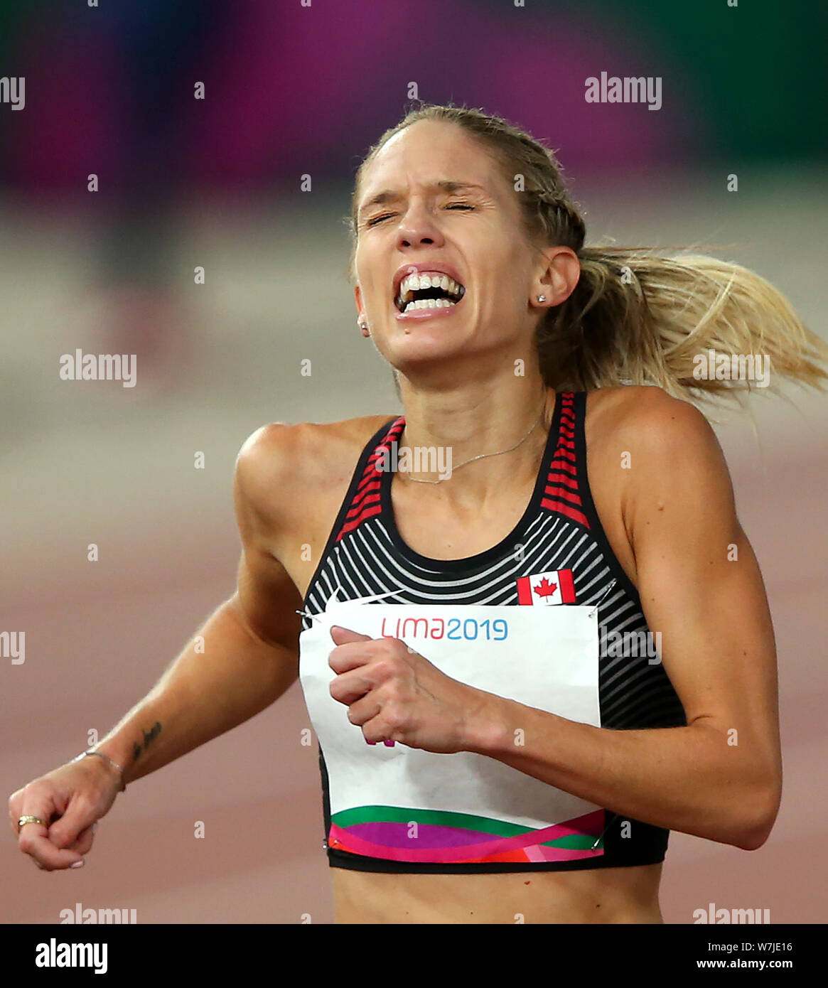 Lima, Peru. 06th Aug, 2019. WODAK Pan American Champion Natasha Michell from Canada during the ...
