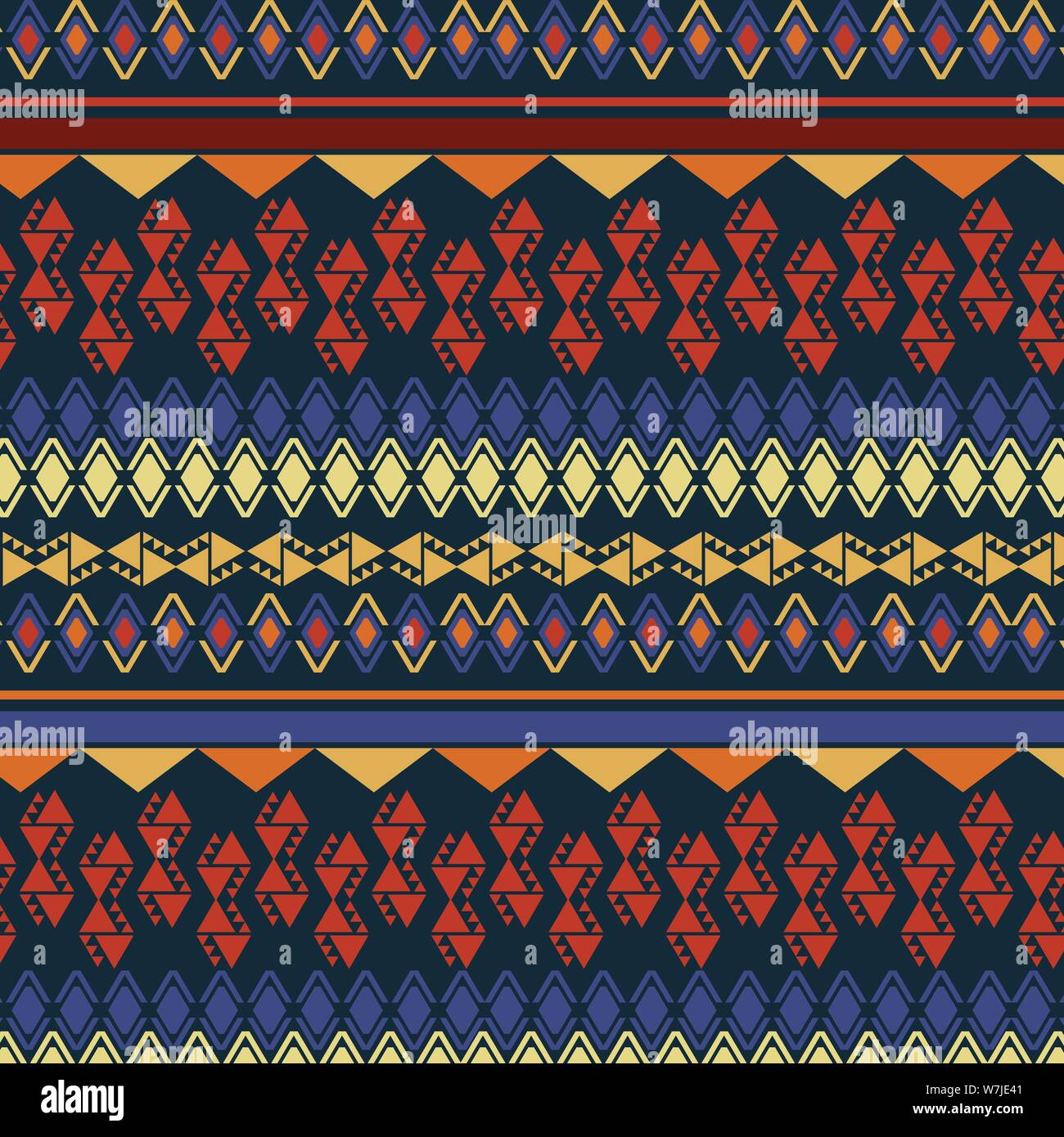 Vector abstract ethnic colorful background design Stock Vector Image ...