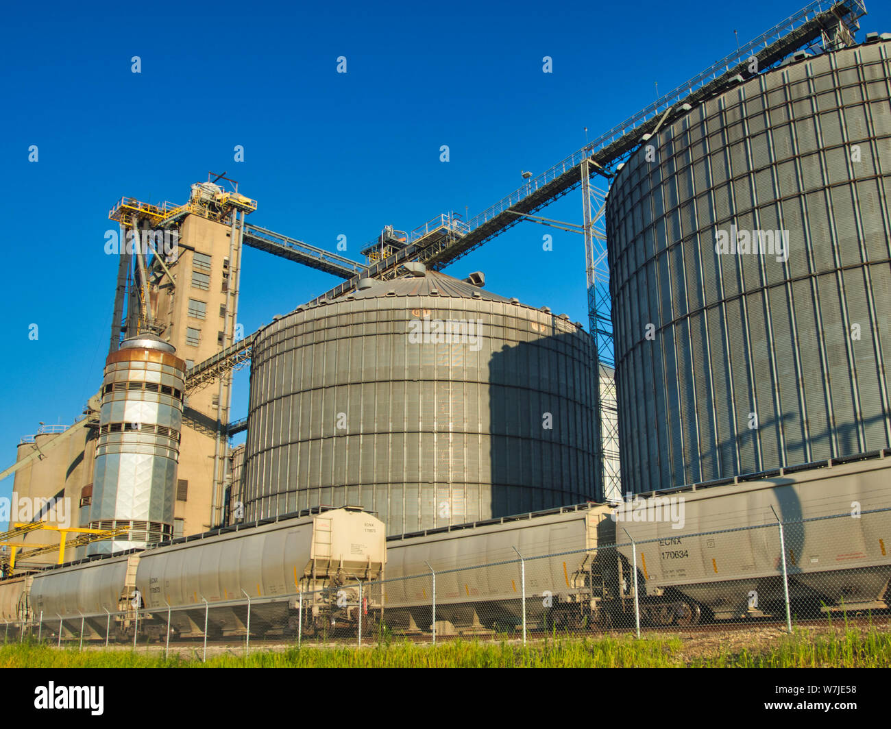 Grain Hopper High Resolution Stock Photography and Images - Alamy