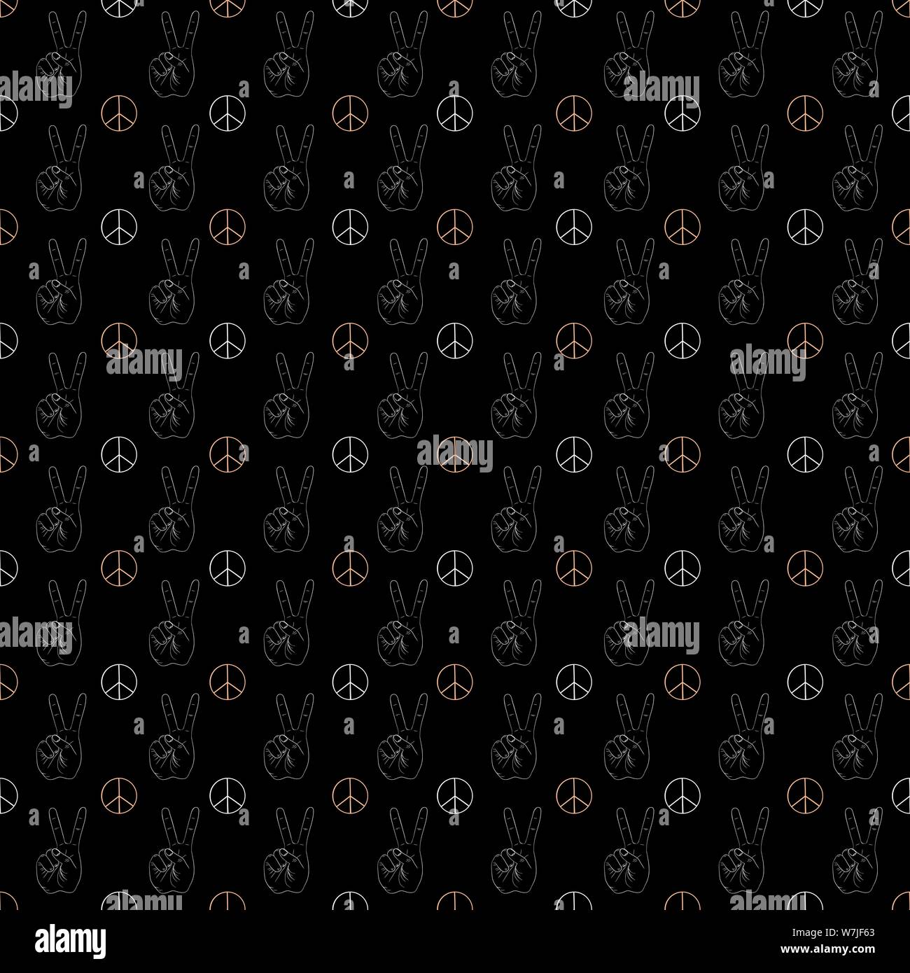 Seamless pattern black one Stock Vector Images - Alamy