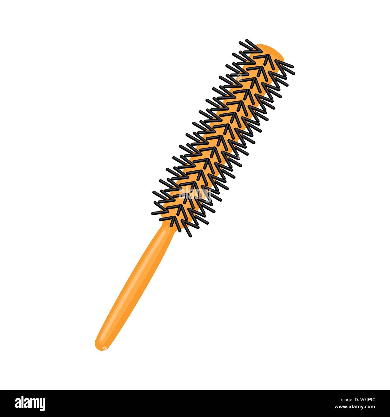 Colorful cartoon thin round comb Stock Vector Image & Art - Alamy