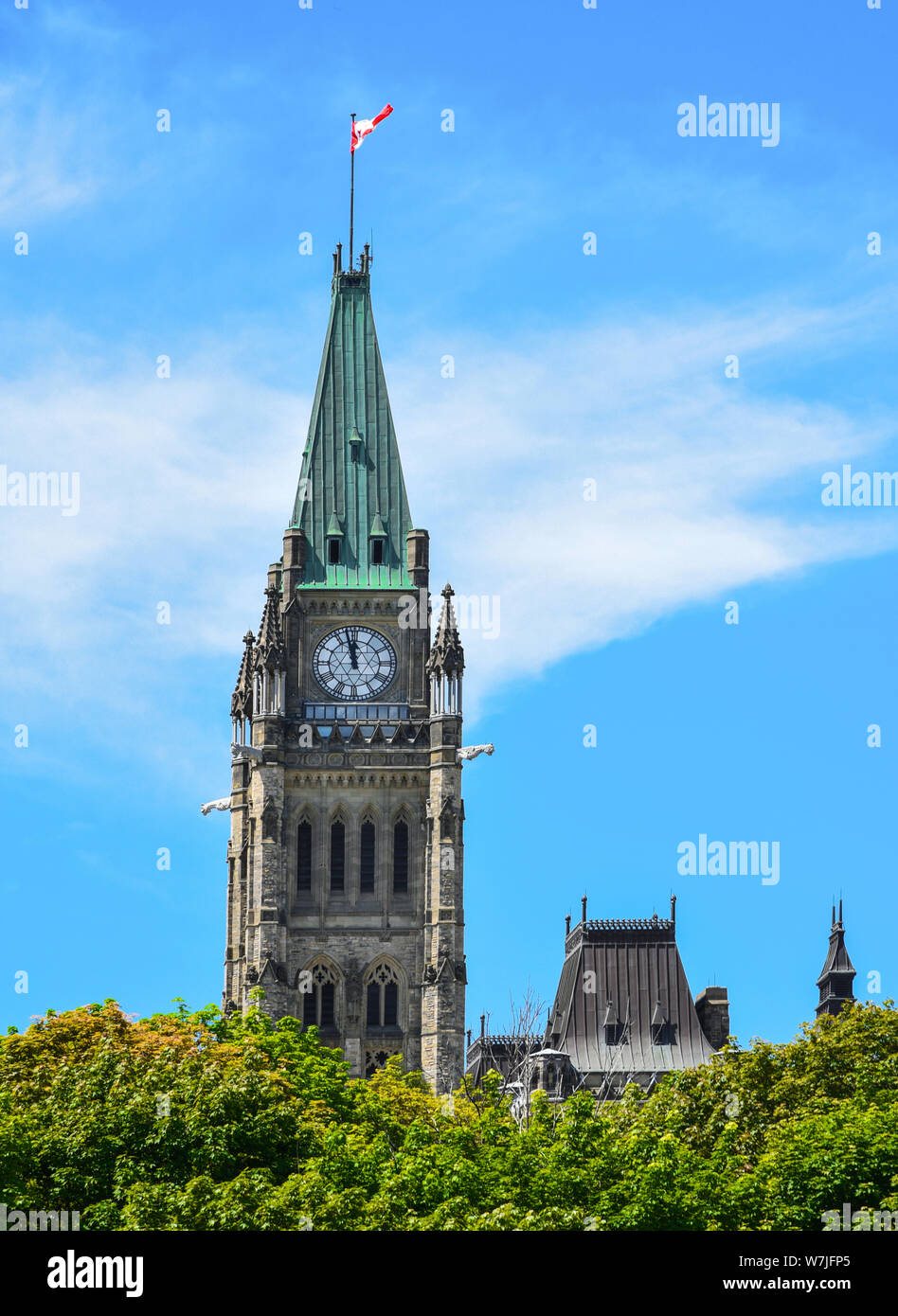 Peace Tower - Parliament of Canada Stock Photo - Alamy