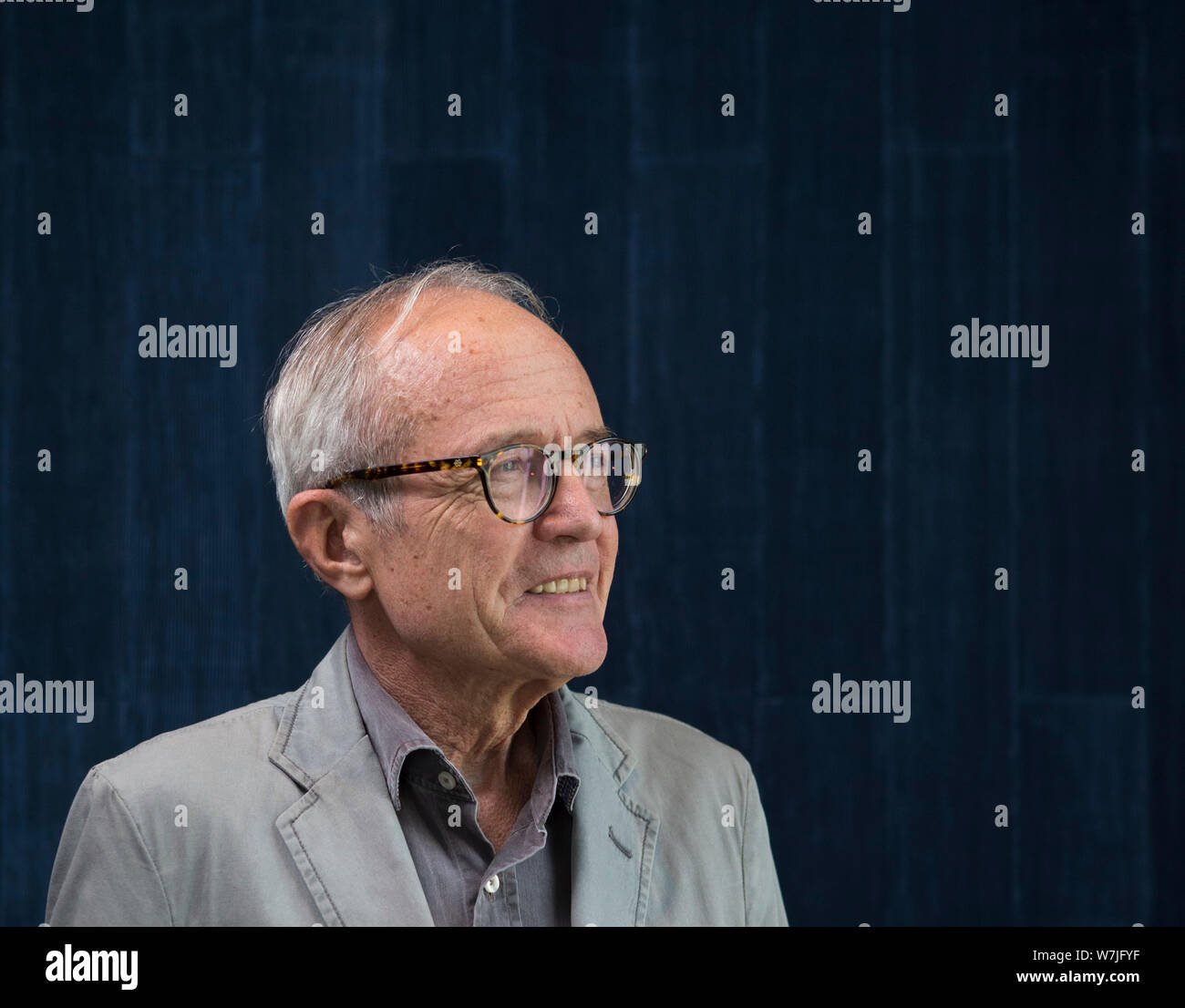 French architect Denis Laming is pictured in Wuhan city, central China ...
