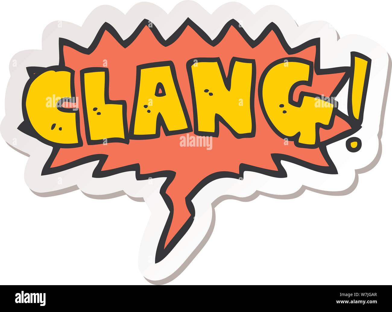 Clang vector vectors hi-res stock photography and images - Alamy