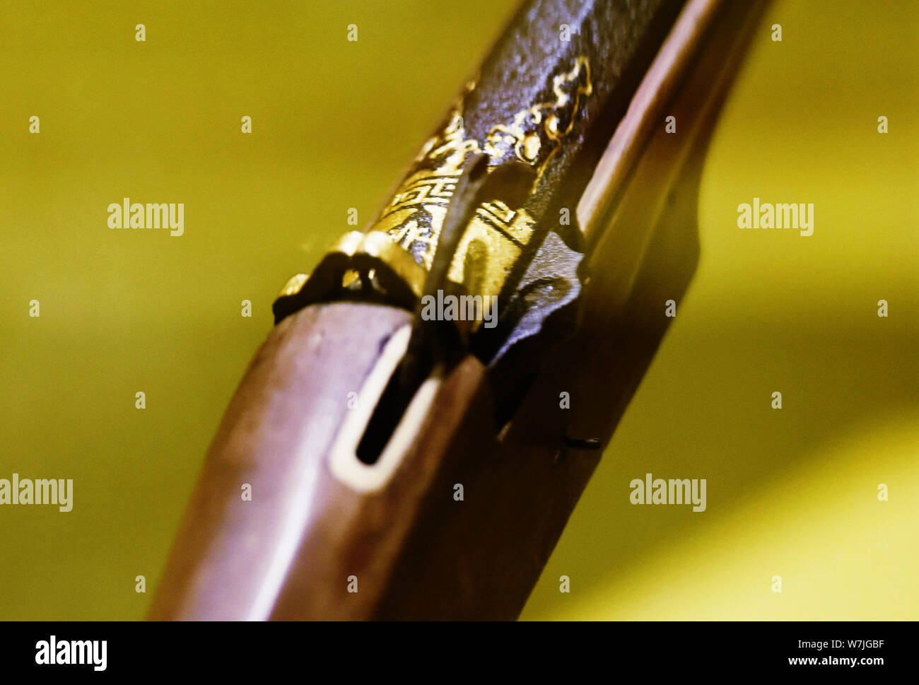 A musket made in the imperial workshops for Qianlong Emperor of Qing ...