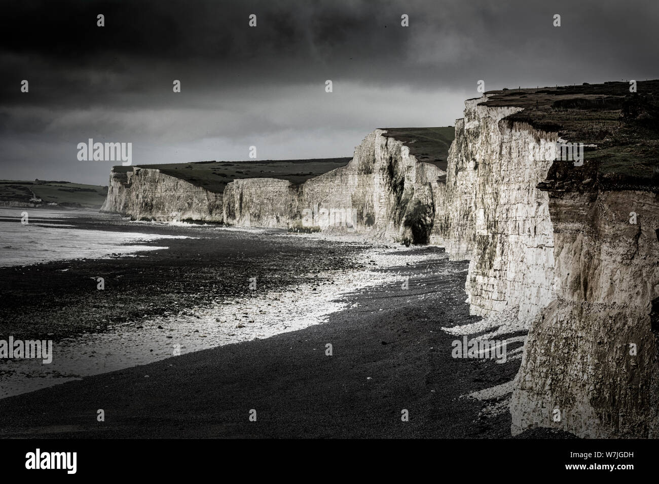 Seven sisters cliffs view hi-res stock photography and images - Alamy