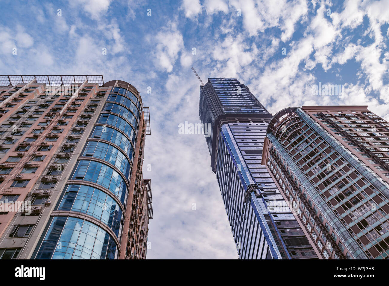 Exterior of the buildings in Shenzhen. China Stock Photo - Alamy