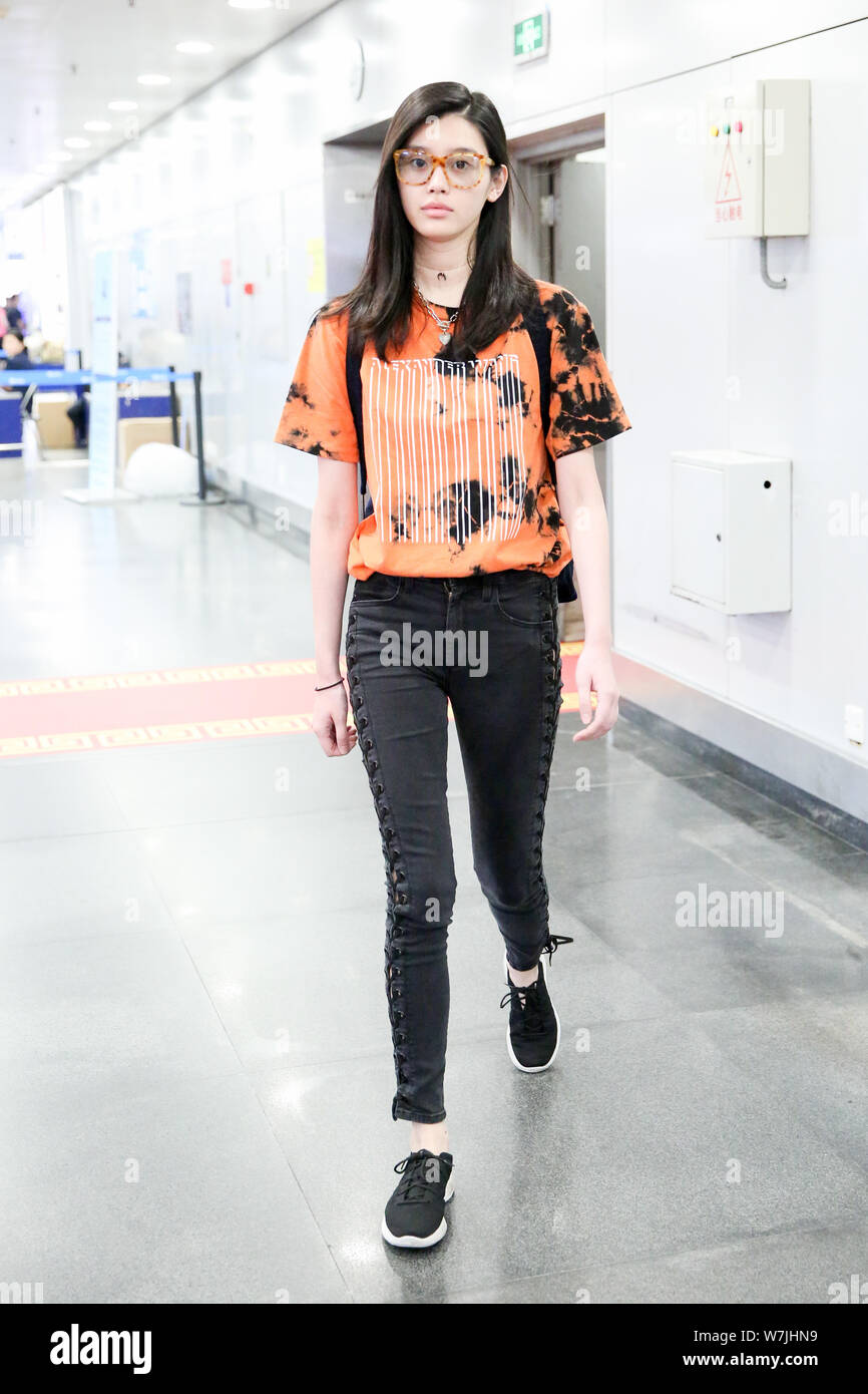Chinese supermodel Xi Mengyao, better known as Ming Xi, is pictured at ...