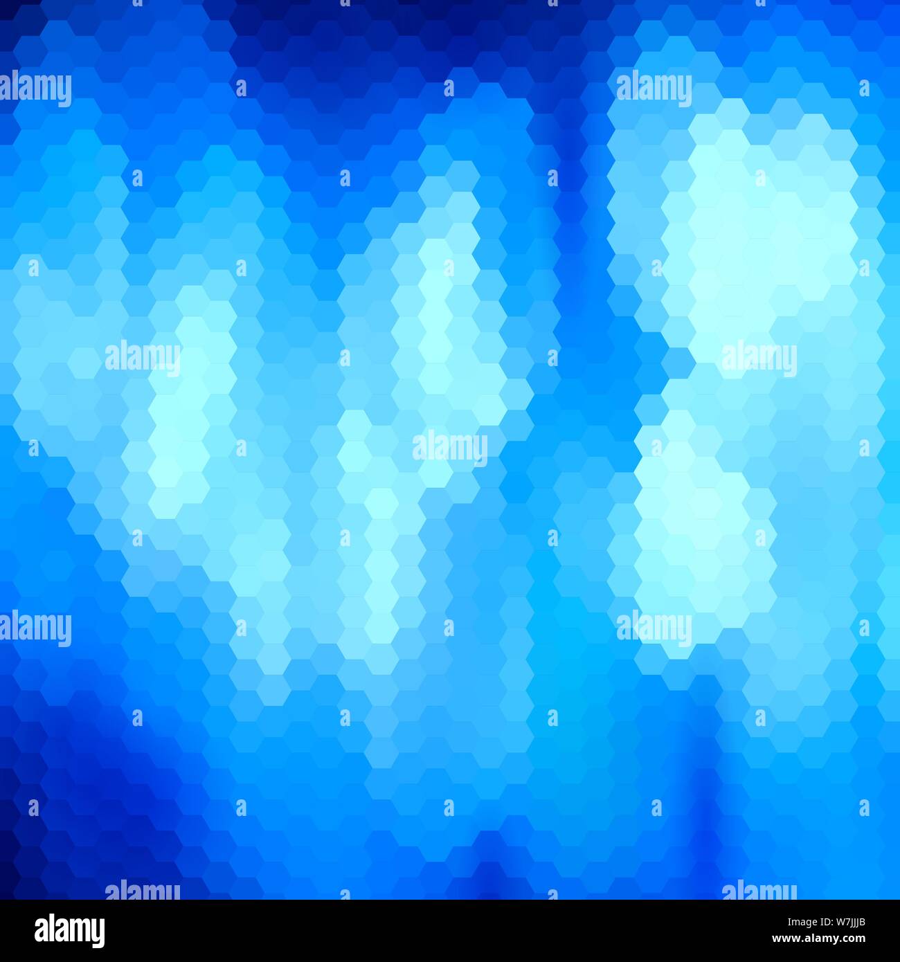 Blue abstract mosaic background. Vector illustration for your design ...