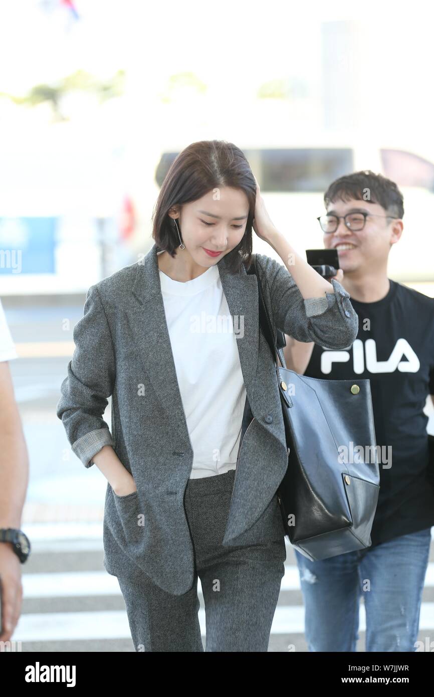 South Korean singer and actress Lim Yoon-ah, better known as Yoona, of ...