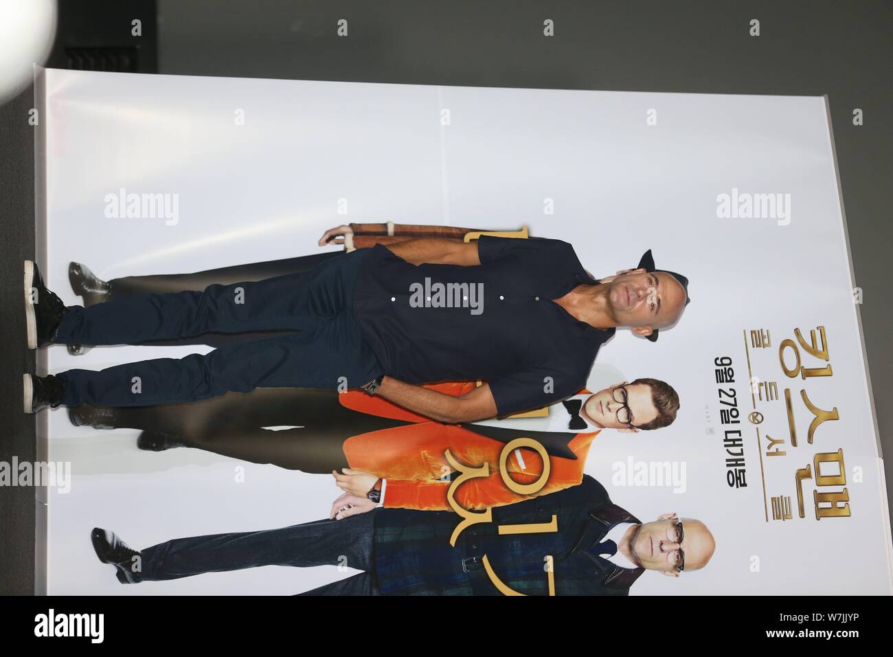 English actor Mark Strong attends a press conference to promote his new ...