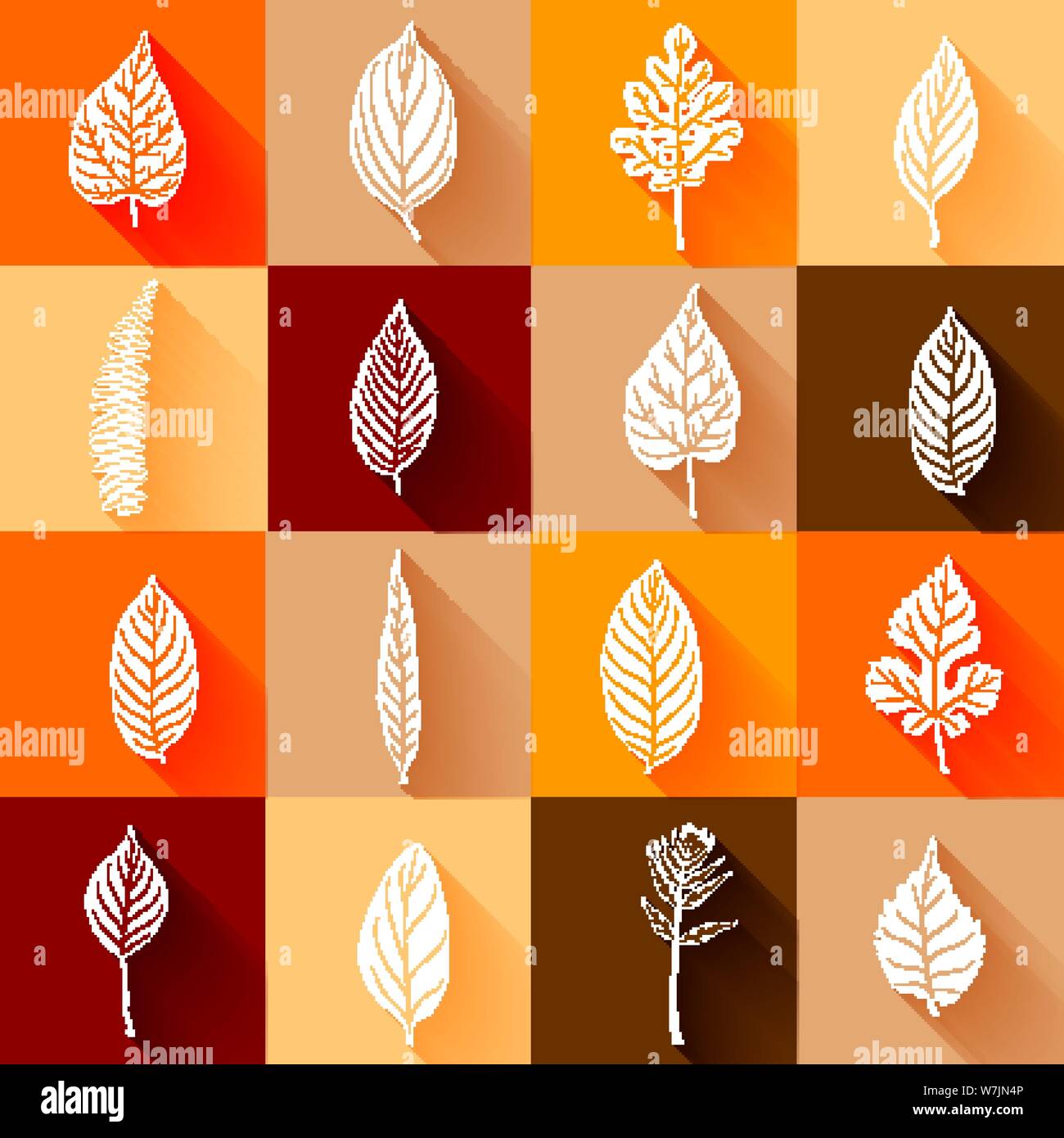 September leaves Stock Vector Images - Alamy