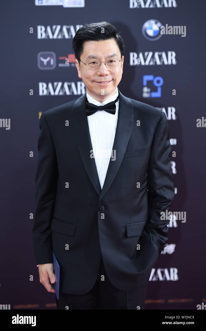 Kai-Fu Lee, founder, Chairman and CEO of Innovation Works, poses as he ...
