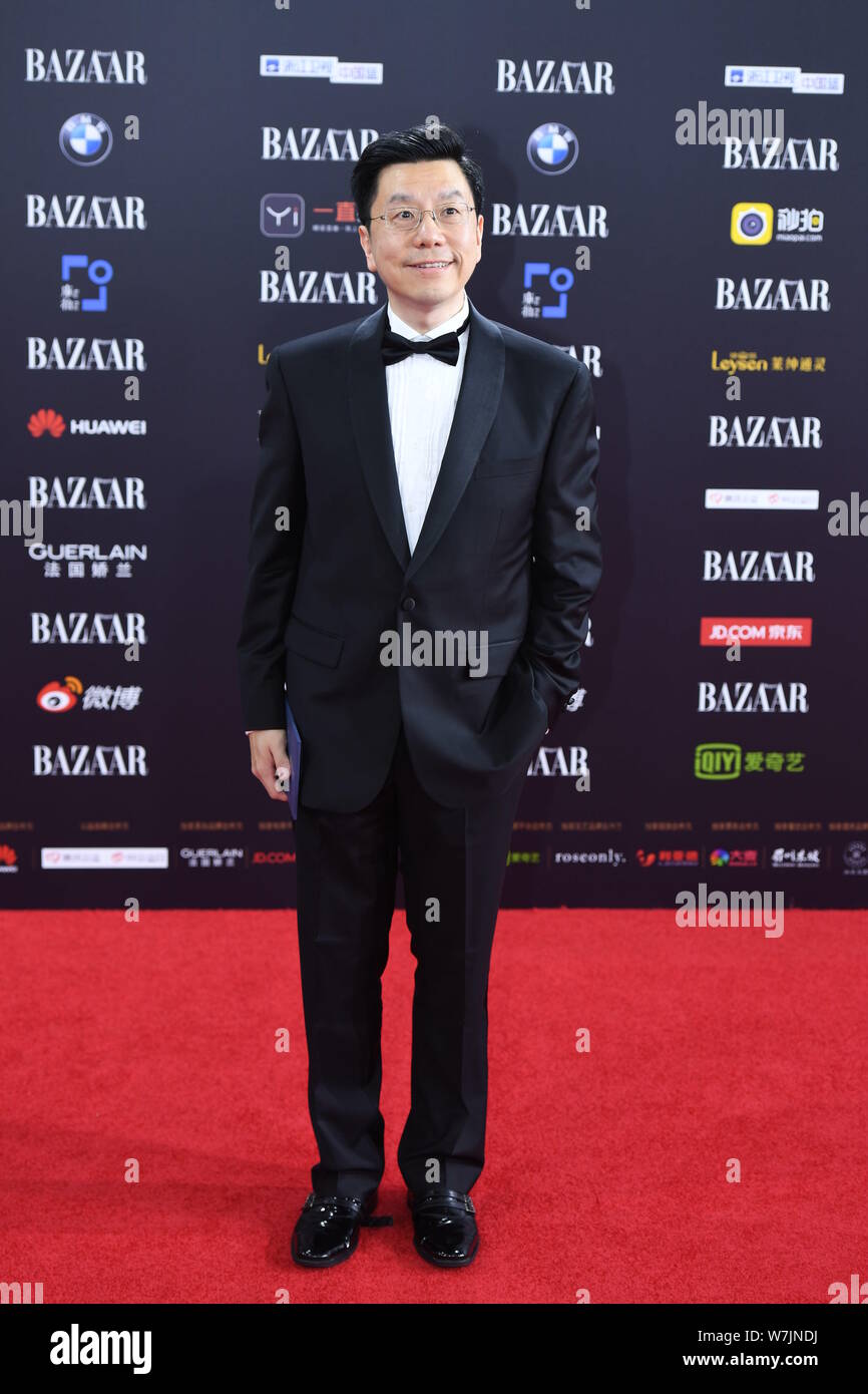 Kai-Fu Lee, founder, Chairman and CEO of Innovation Works, poses as he ...