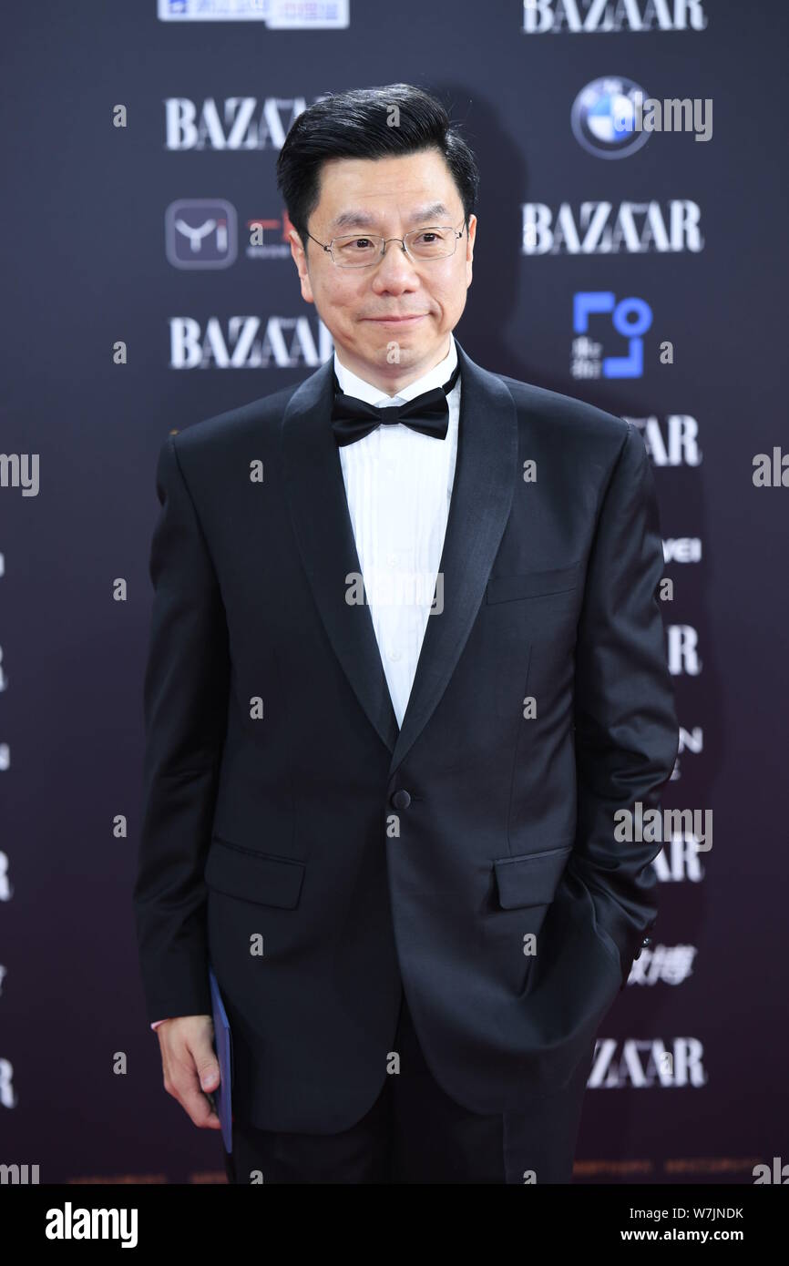 Kai-Fu Lee, founder, Chairman and CEO of Innovation Works, poses as he ...