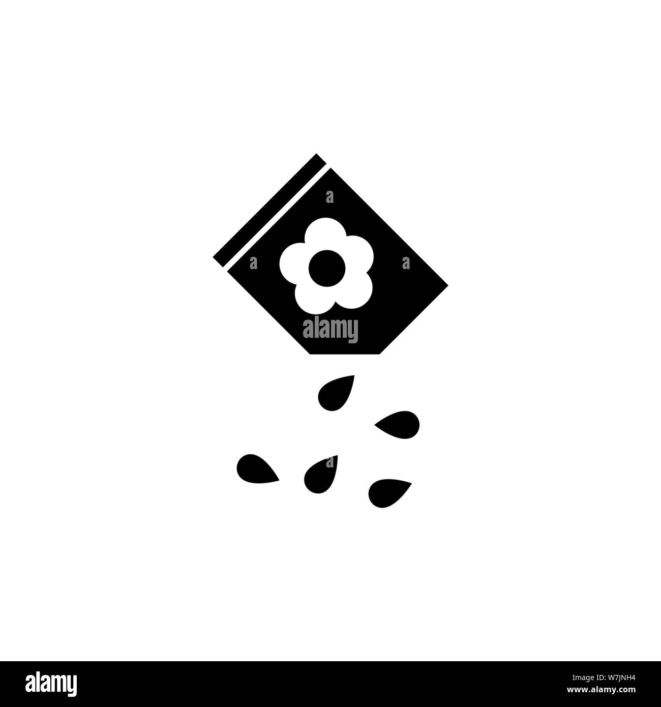 Sow seeds container Stock Vector Images - Alamy