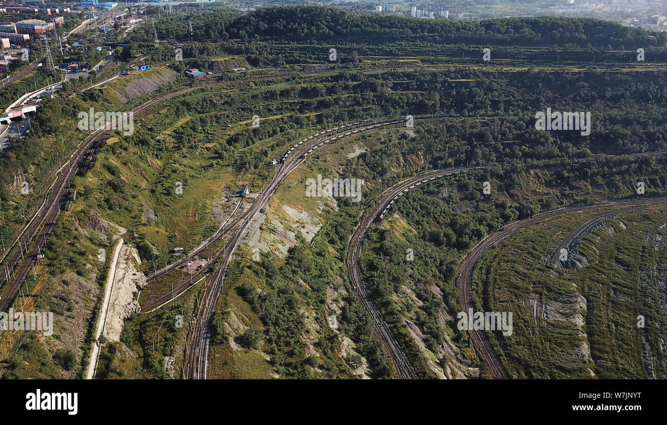 Open pit mine china hi-res stock photography and images - Alamy