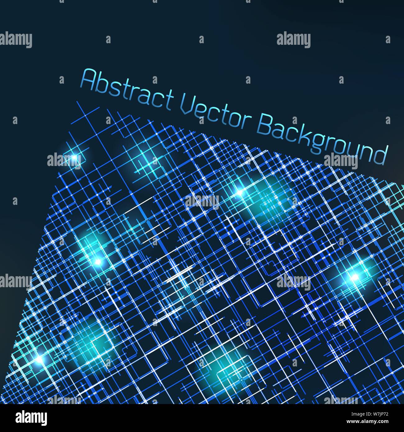 Abstract blue background. Vector illustration for your design Stock ...