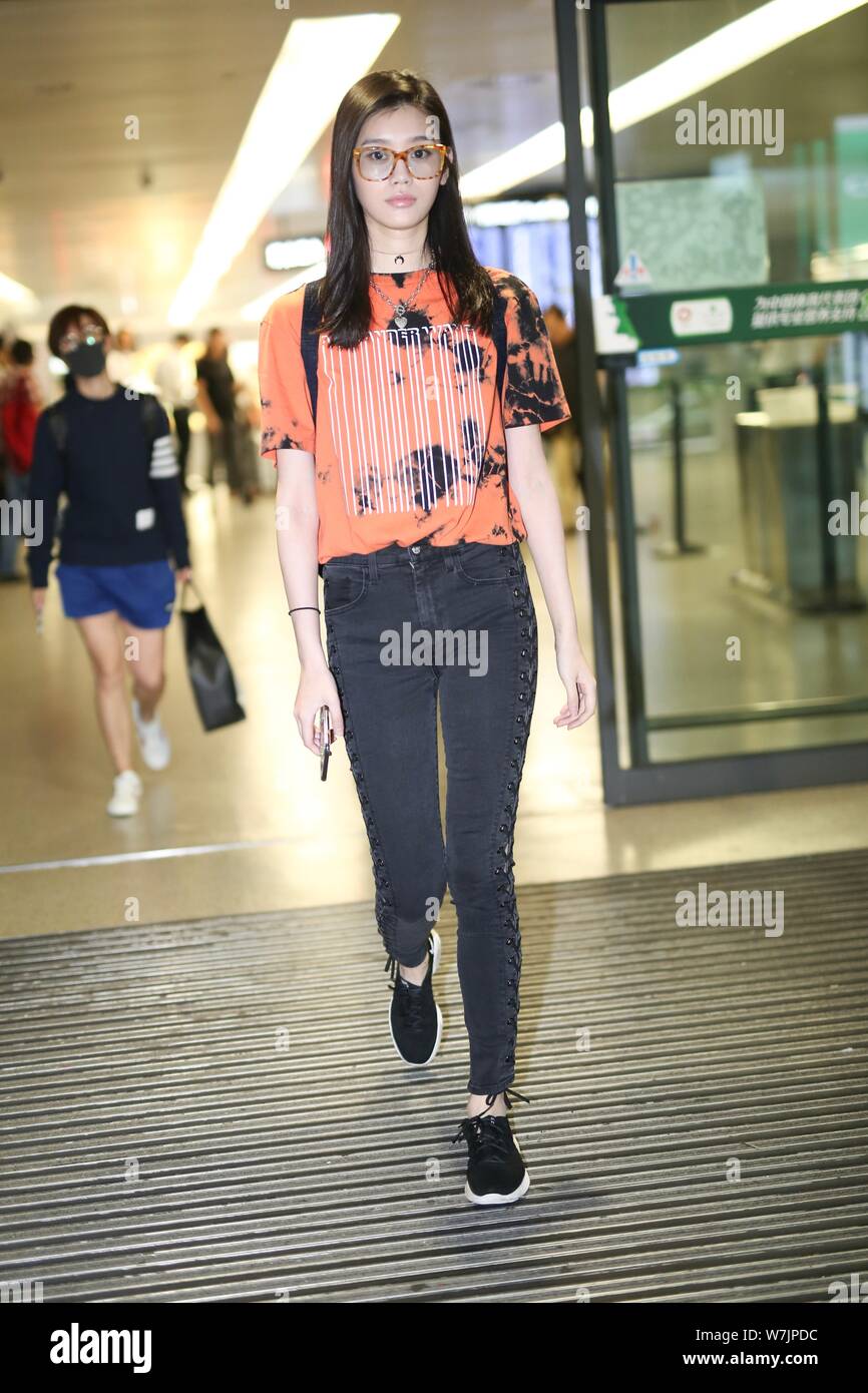 Chinese supermodel Xi Mengyao, better known as Ming Xi, is pictured at ...