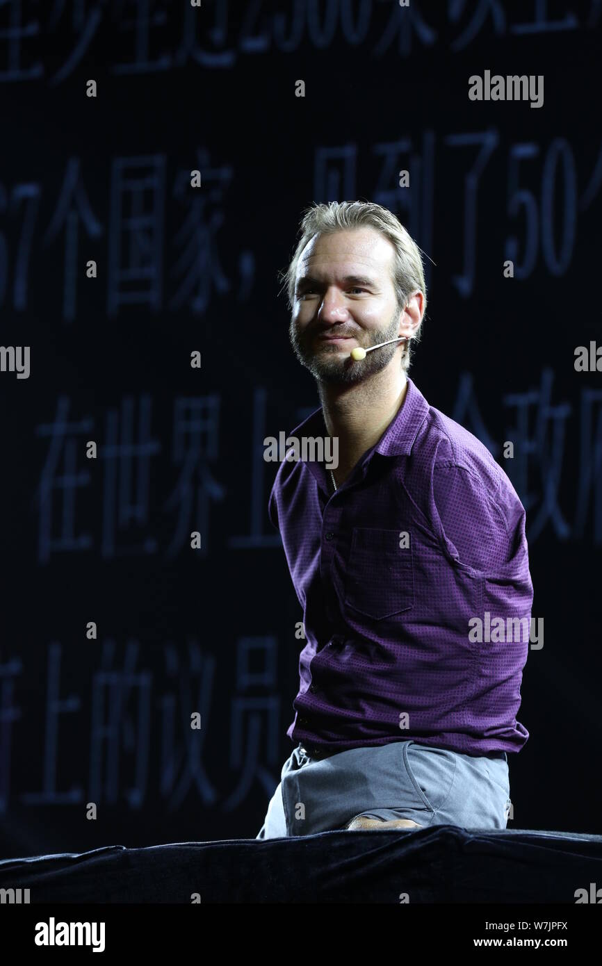 Australian Motivational Speaker Nick Vujicic