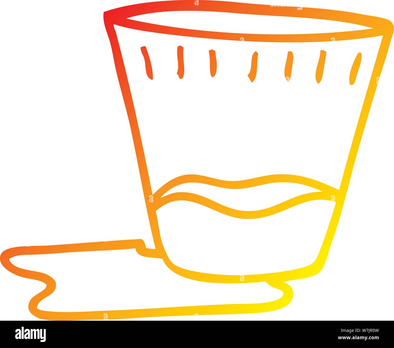 Spilt vectors hi-res stock photography and images - Alamy