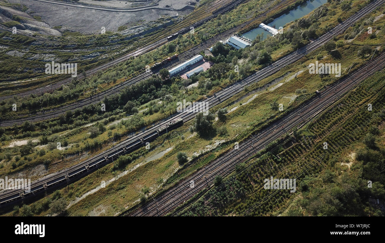 Open pit coal mine liaoning hi-res stock photography and images - Alamy